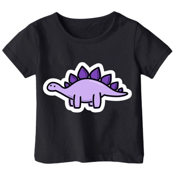 Big Girls Summer T Shirts Boys Playful Dinosaur Print Style Short ...