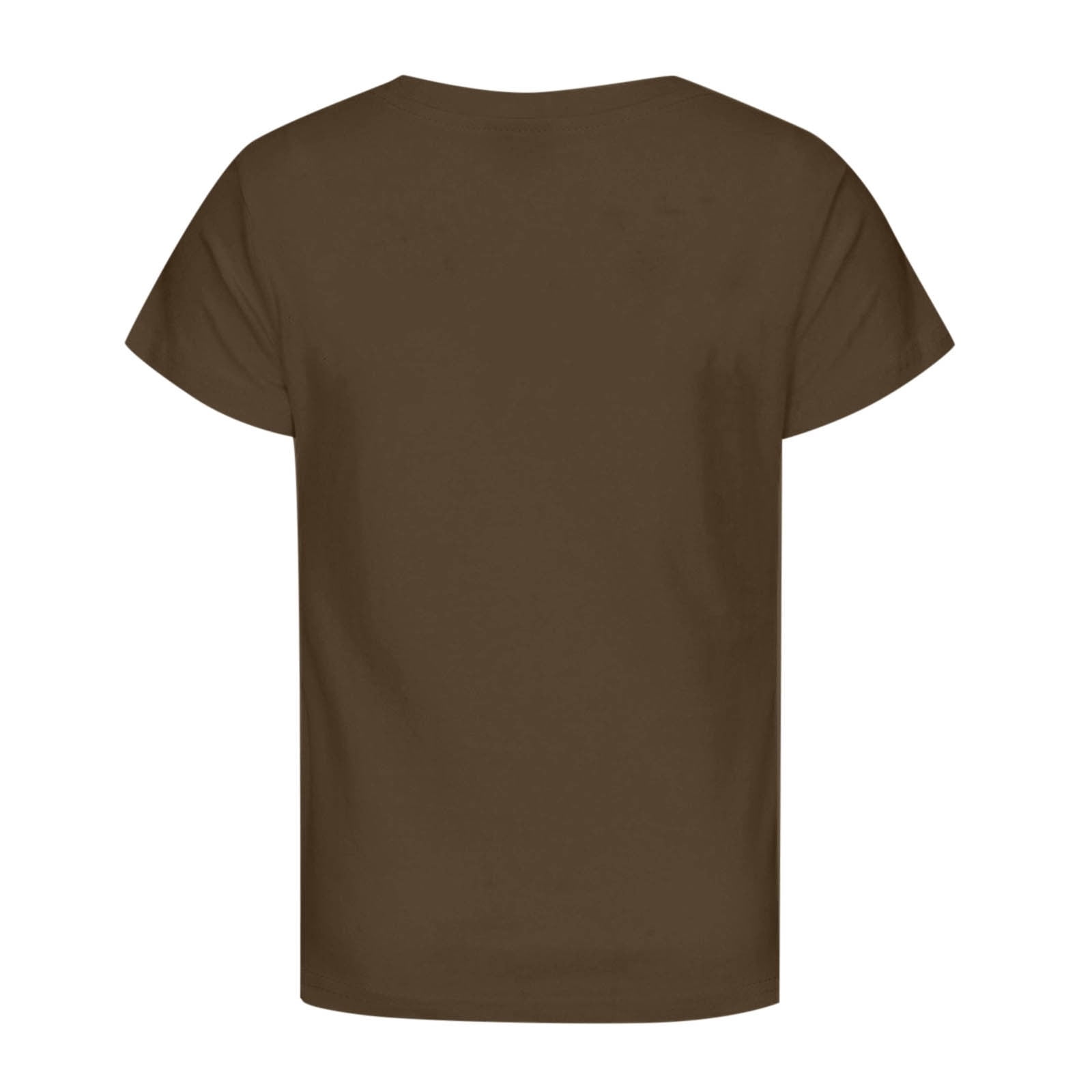 Big Girls Summer T Shirts Tops Casual Graphic Soft Round Neck Short ...