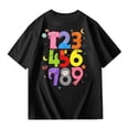 Big Girls Summer T Shirts Tops Short Sleeve Casual With Number Print ...