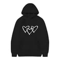 Big Girls T Shirts Drawstring Long Sleeved Three Hearts Classic Style ...
