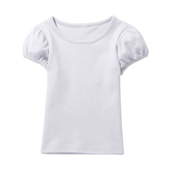 Big Girls T-Shirts Tops Short Sleeve Tee Round Neck Striped Trendy ...