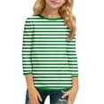 Big Girls T-Shirts Tops Sleeveless Tank Ribbed Stretch Slim Basic ...