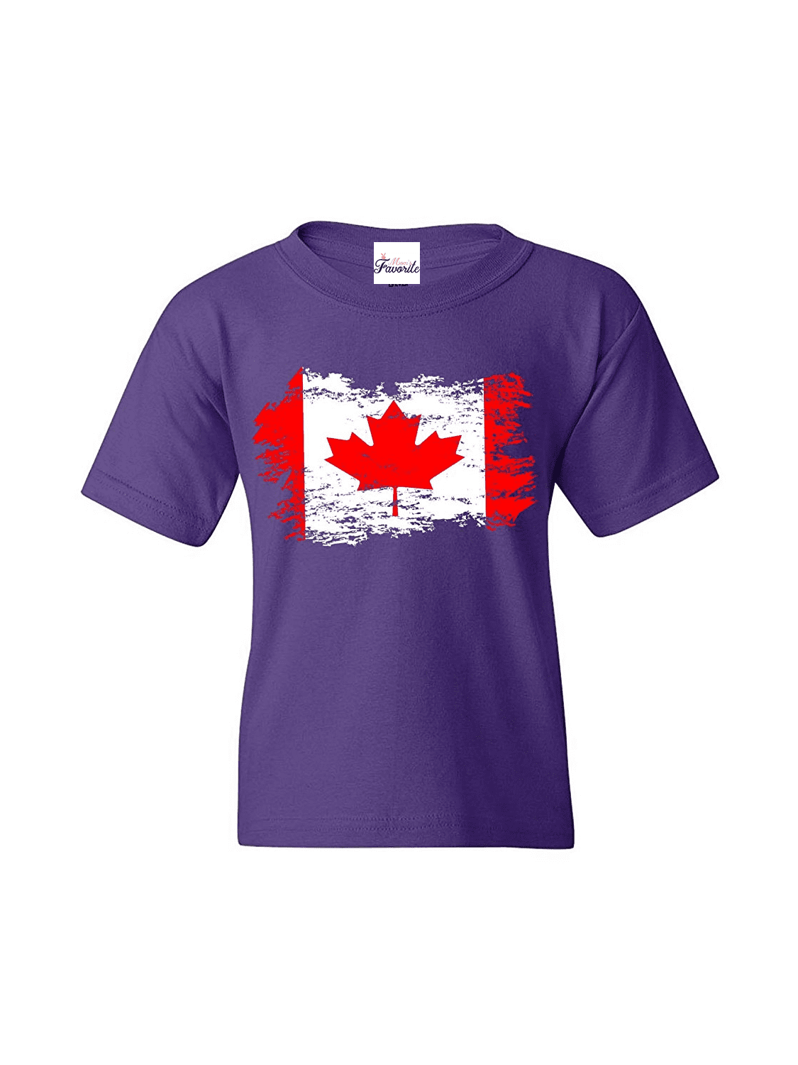 Big Girls T-Shirts and Tank Tops - Canada Flag - Walmart.com