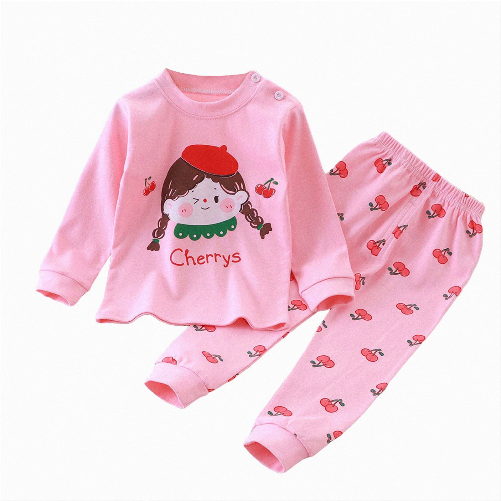 Big Girls Toddler Girl Clothes Ruffle Long Sleeve Baby Girl Clothes ...