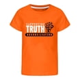 Big Girls Tshirts Orange For Boys And Children Round Neck Basic Tees ...