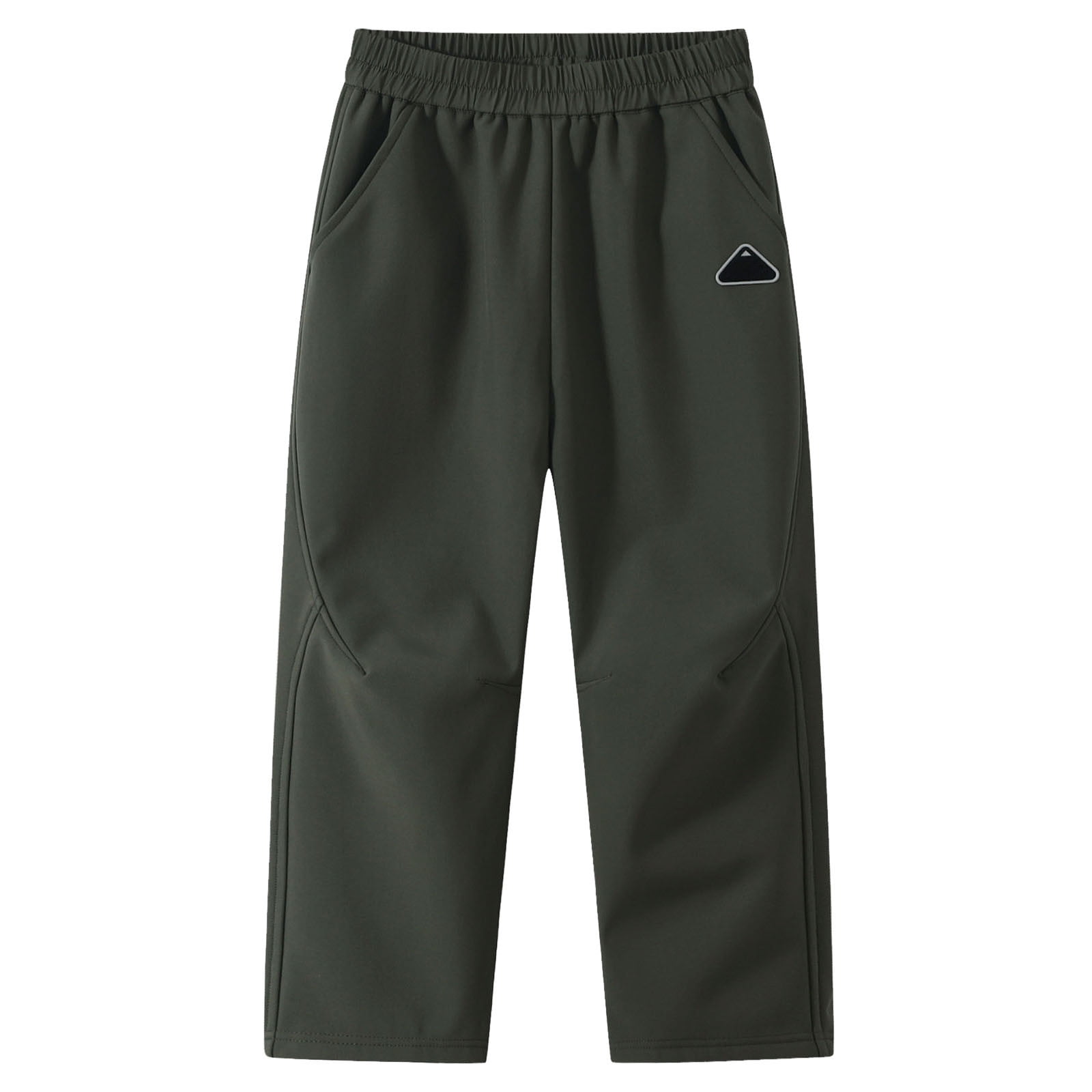 Big Girls Winter Pants Softshell Lined Casual Trousers Straight Leg ...