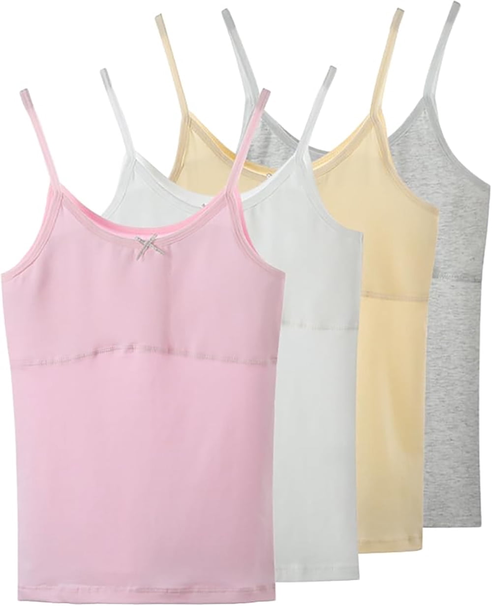 Big Girls Wireless Light Padded Bralette Training Bra 8-16 Years Soft ...