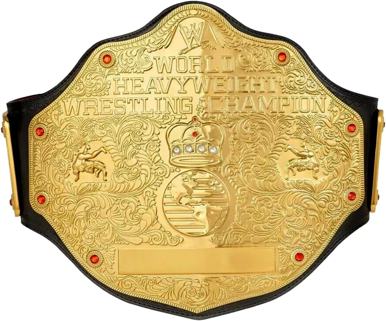 Big Gold Championship Title Belt Replica - World Heavyweight Championship Belt Replica - Adult ...