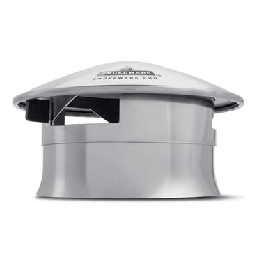Chimcare High Wind Chimney Cap – Stainless Steel, for Solid Pack ...