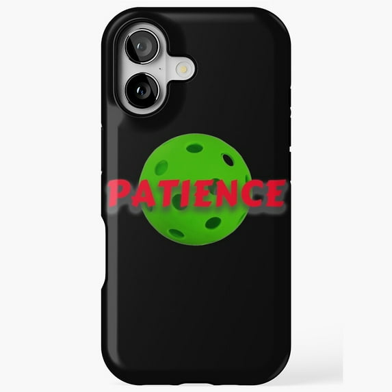 Big Green Pickleball Ball Sport Inspired Graphic Phone Case for 11/12 ...