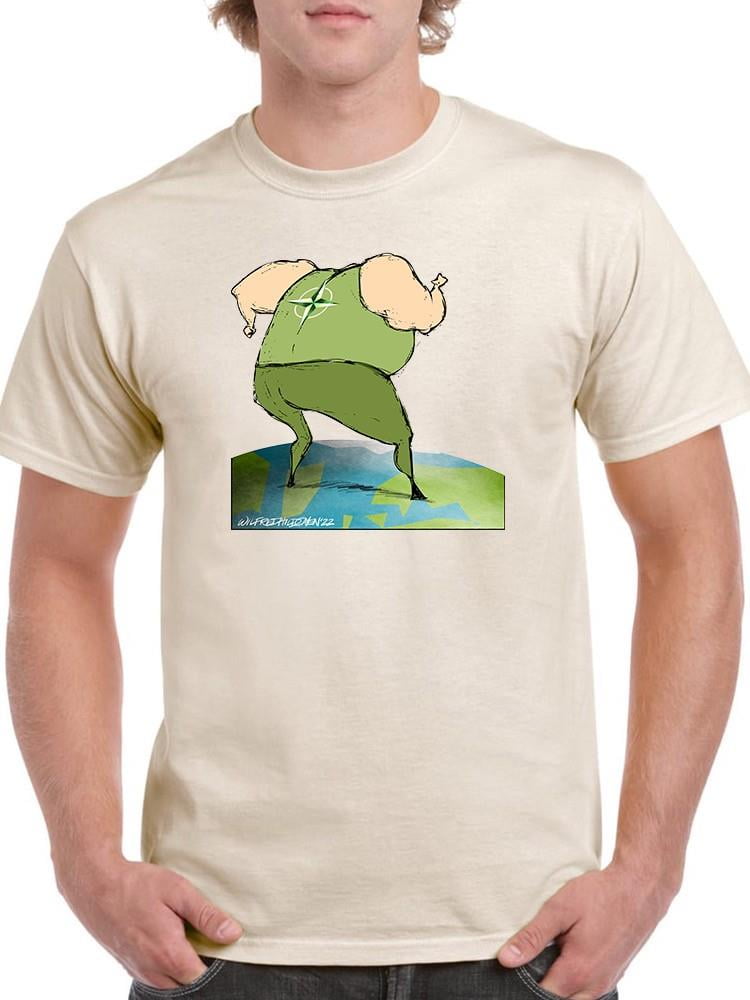 Big Guy Nato T-Shirt Men -Wilfred Hildonen Designs, Male 3X-Large ...