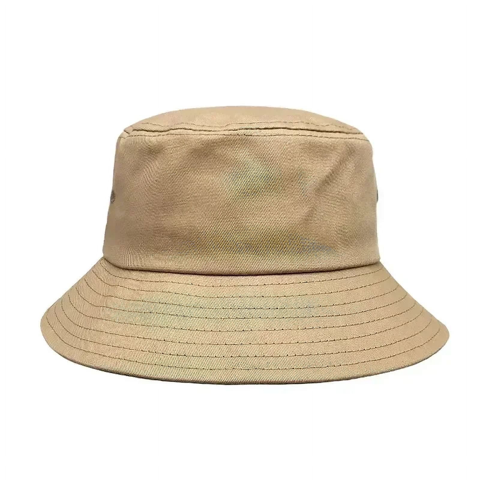 Big Head Plus Bucket Hat for Men 60-63cm Large Size Summer Fisherman Cap Cotton UPF50+ Outdoor ...