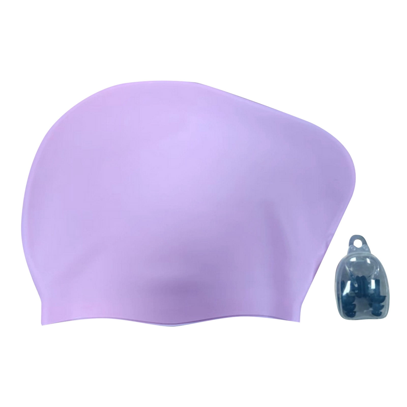 Big Head Swim Cap For Women With Long Hair High Elasticity Plus Size ...