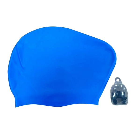Big Head Swim Cap For Women With Long Hair High Elasticity Plus Size ...