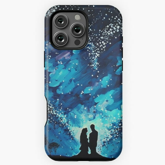 Big Heart Night Sky Inspirational Celestial Art Phone Case Compatible ...
