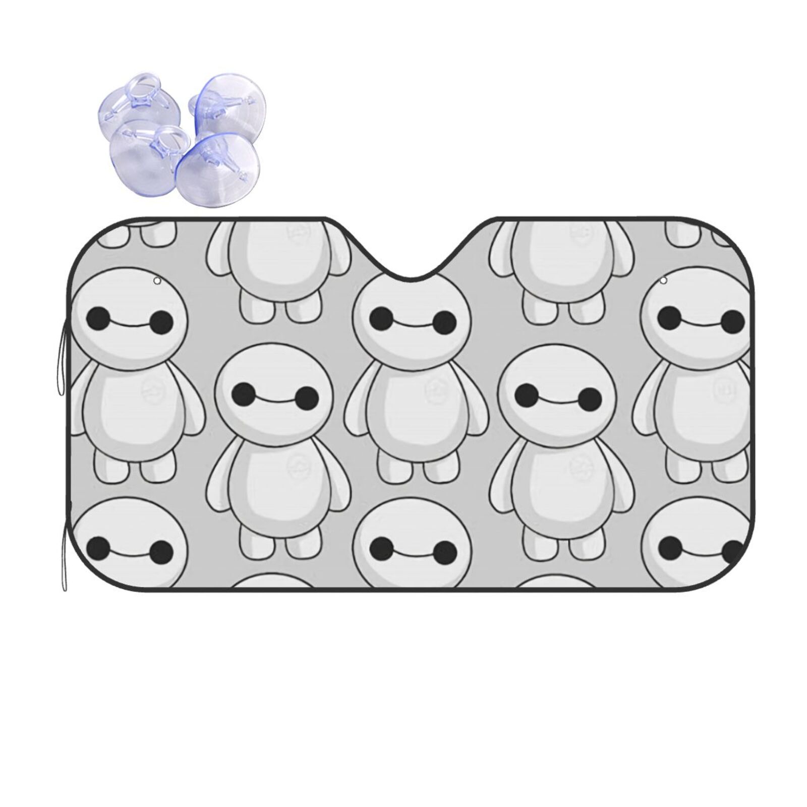 Big Hero 6 Automotive Front Window Windshield Visor Blocks Uv Rays And ...