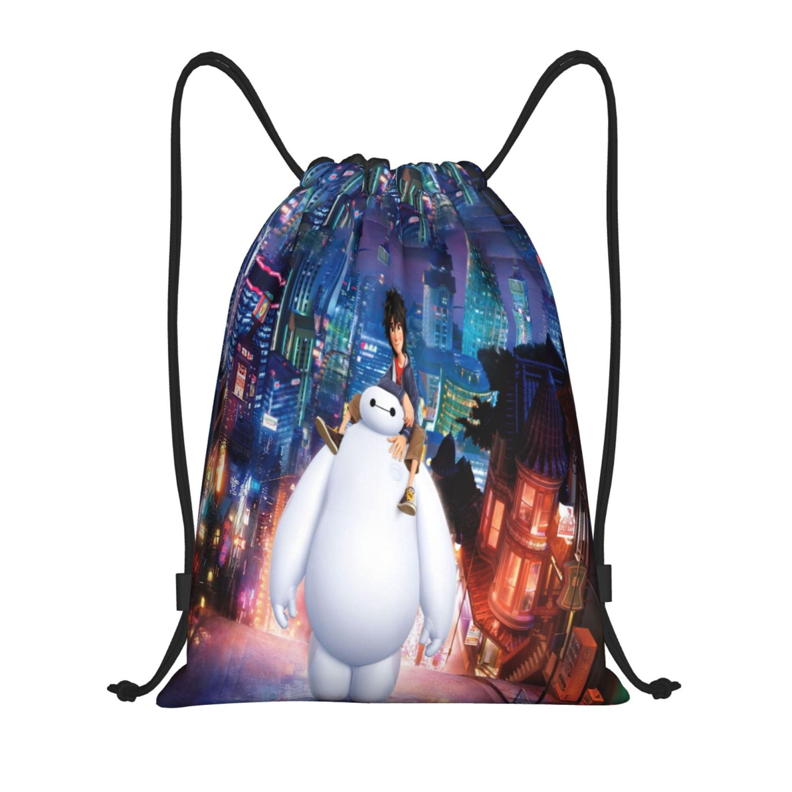 Bay-Max Drawstring Bag Sports Fitness Bag Waterproof Rope Bag For ...