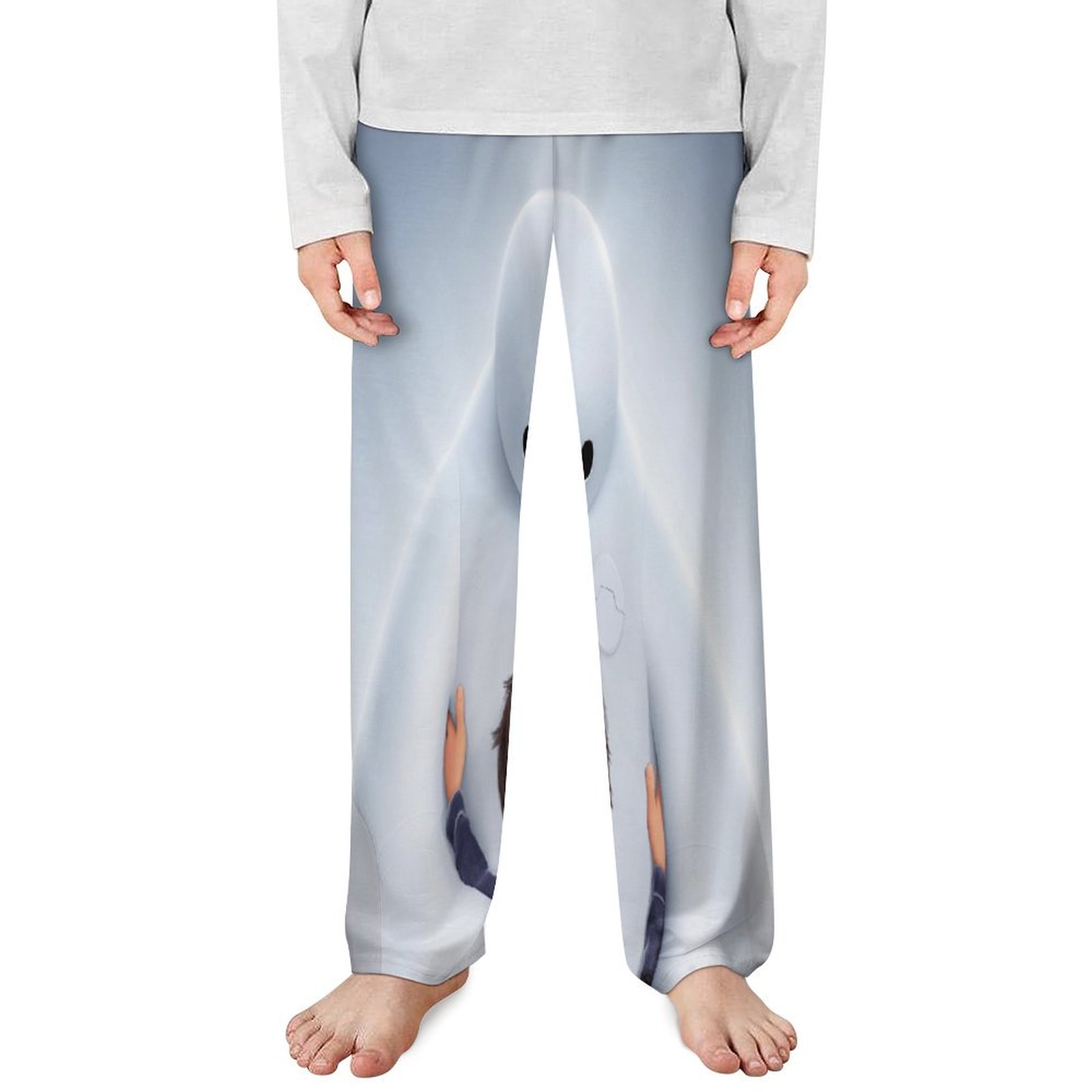 Big Hero 6 Baymax Pajama Pants for Kids Long Sleep Plaid Pants Soft ...