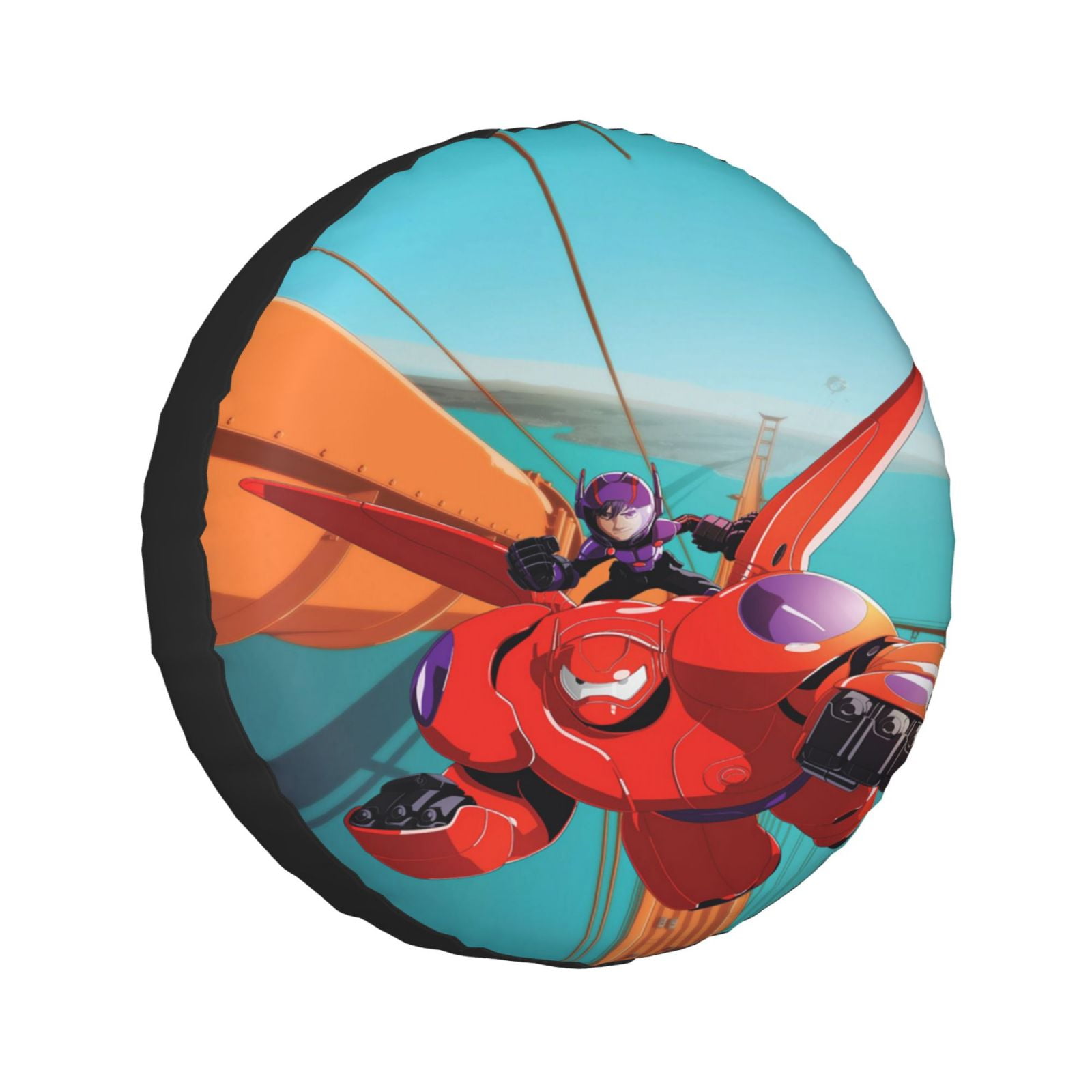 Bay-Max Spare Tire Cover Dust-Proof Wheel Tire Cover Fit Trailer RV SUV ...