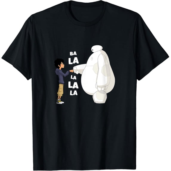 Big Hero 6 Fist Bump Ba La La La La T-Shirt - Walmart.com