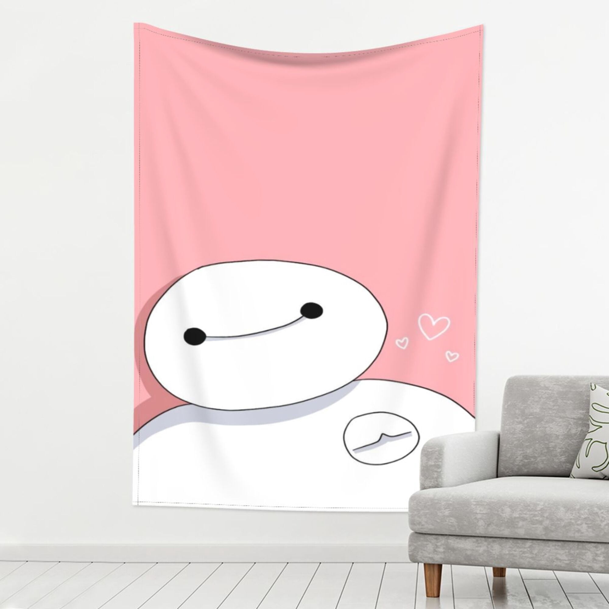 Big Hero 6 Tapestry Cartoon Print Wall Art Hanging Tapestry Anime ...