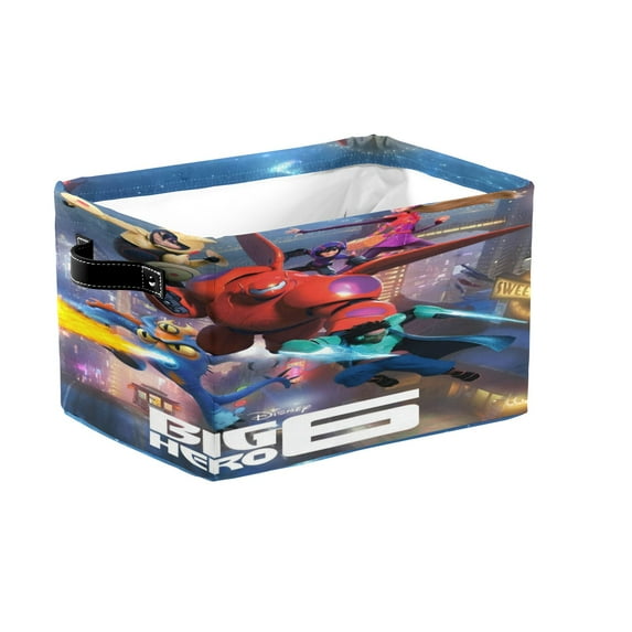 Big Hero 6 bin can hold all kinds of idle items..8.3" x 10.2" - Walmart.com