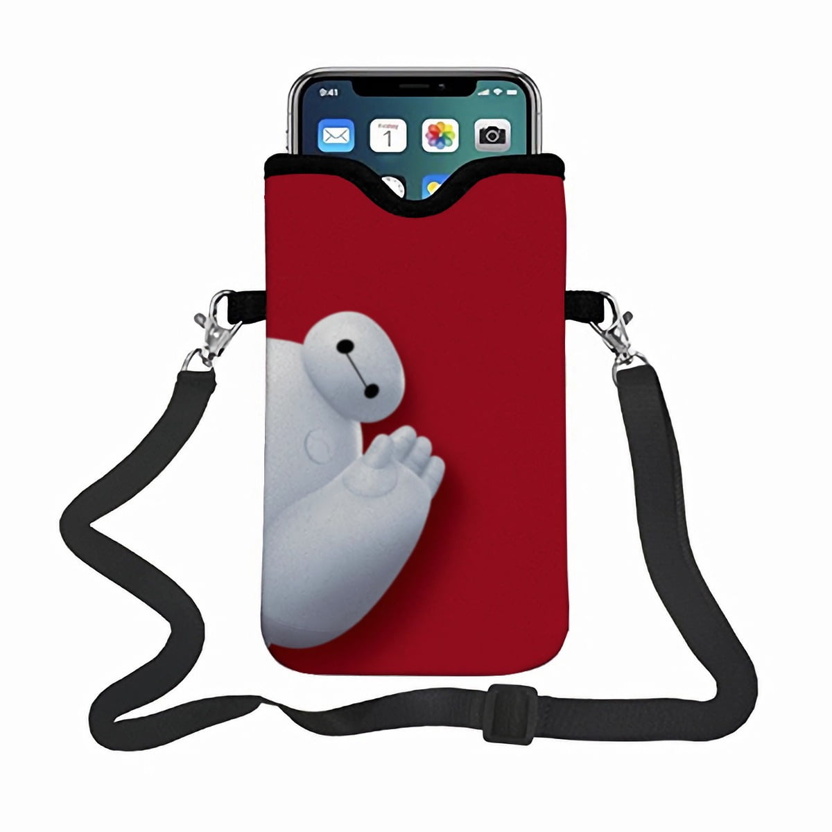 Big Hero 6 crossbody phone case, with an adjustable strap small handbag ...
