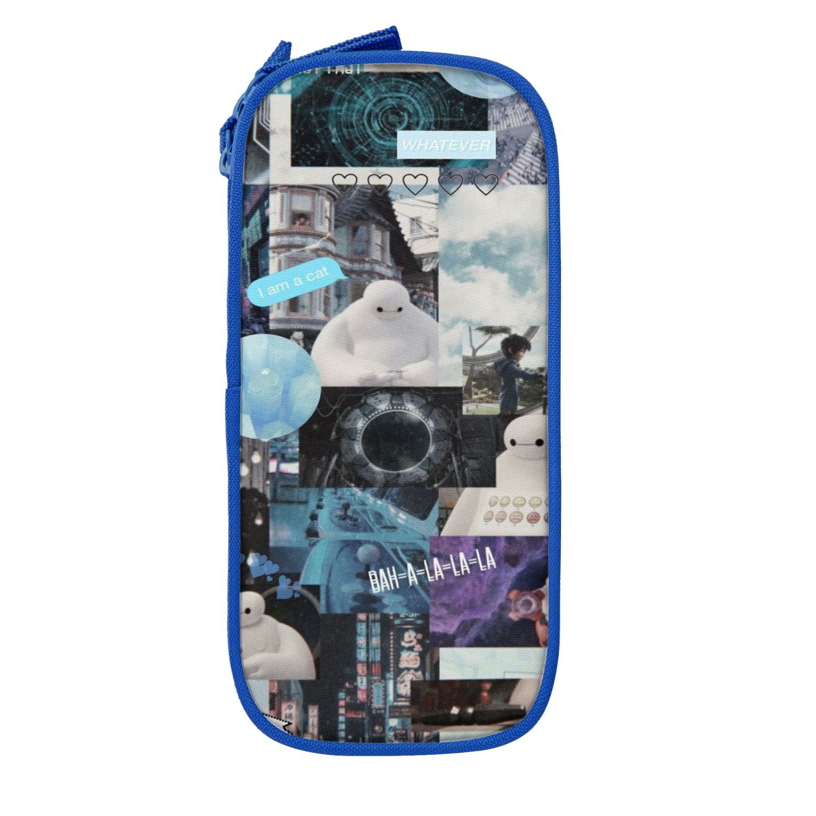 Big Hero Bay-Max Pencil Case Cool Portable Pen Bag Pouch with Zipper ...