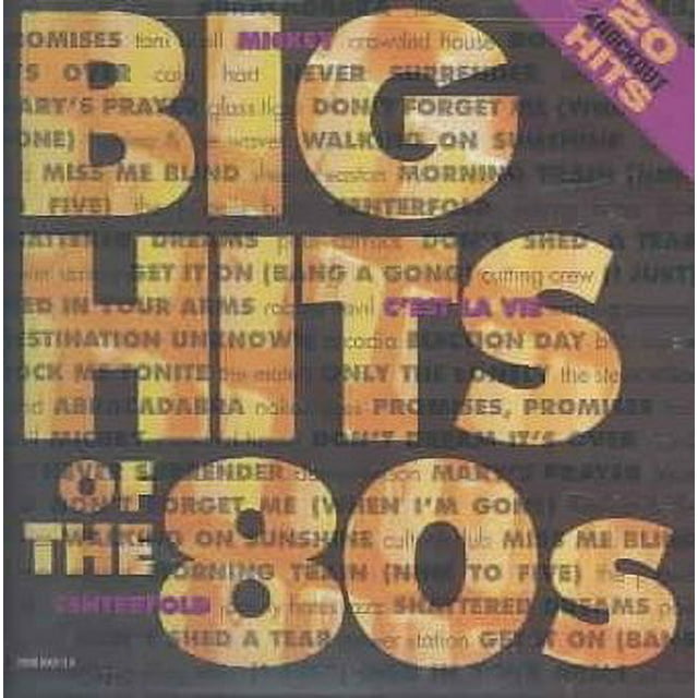 Big Hits of 80's / Various (CD) - Walmart.com