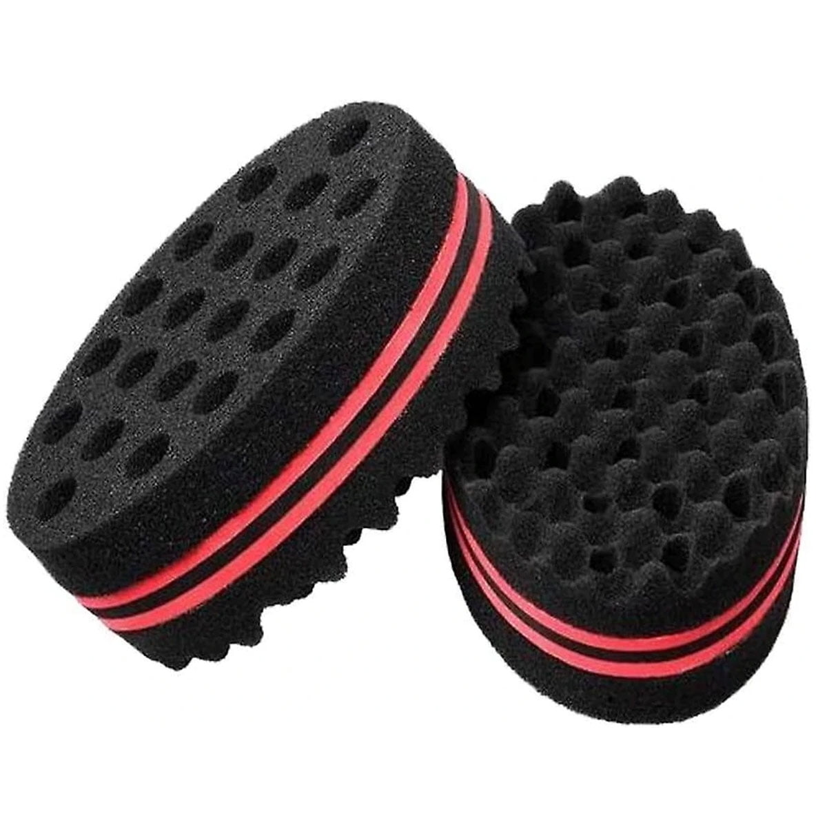 Big Holes Magic Barber Sponge Brush Twist Hair For Wave,Dreadlock,Coils ...