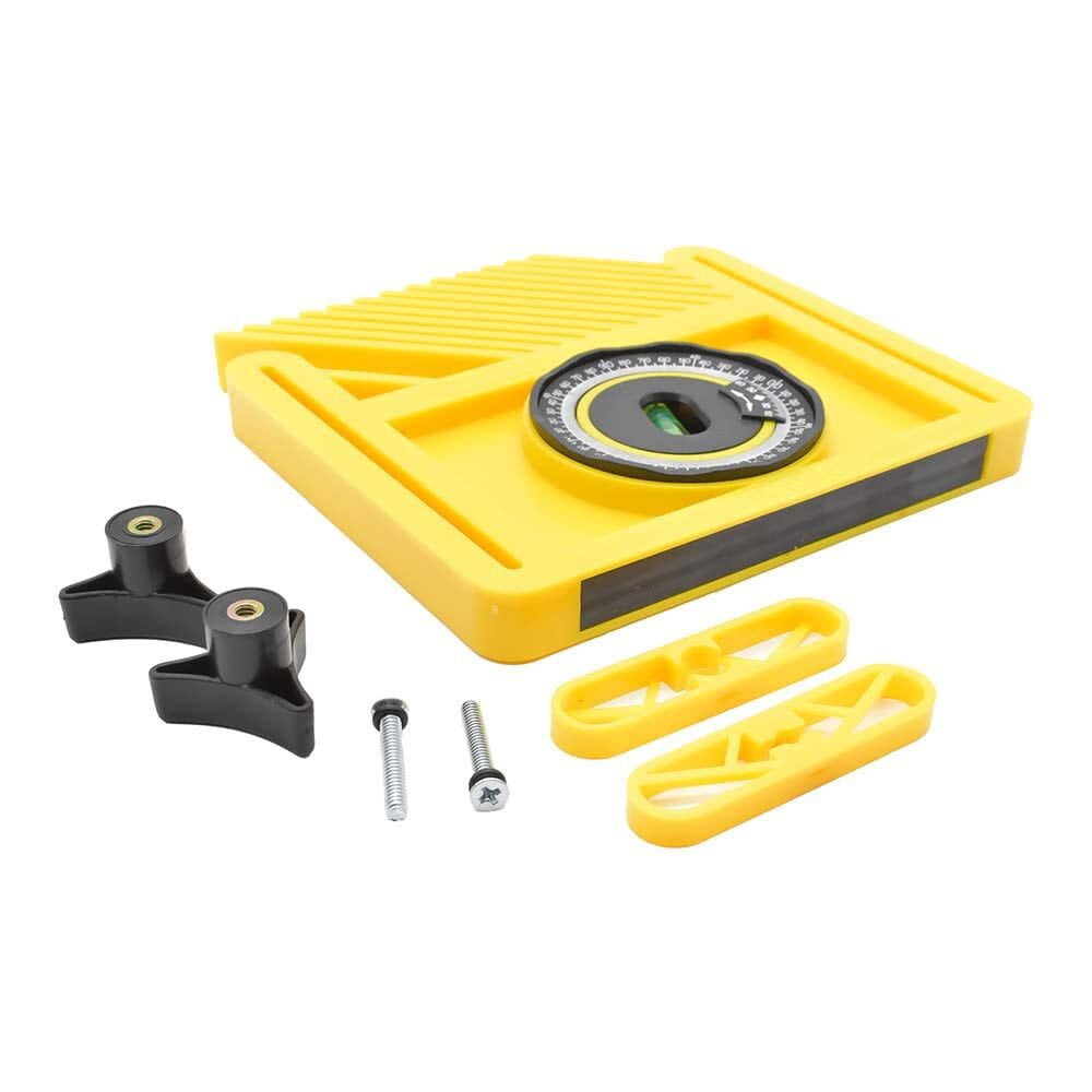 Big Horn 10218 Featherboard with Level, Angle Finder, and Magnetic Base ...