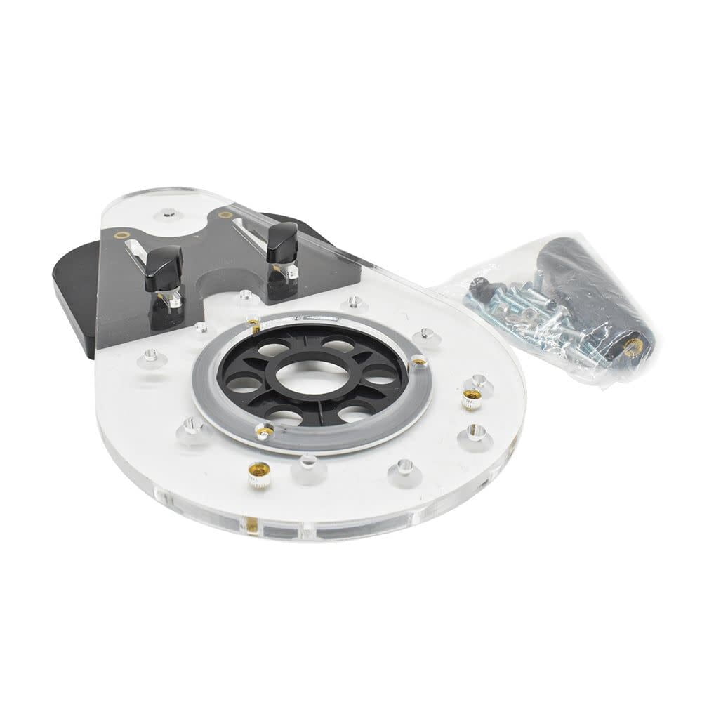 Big Horn Clear Acrylic Universal Offset Router Base - Walmart.com