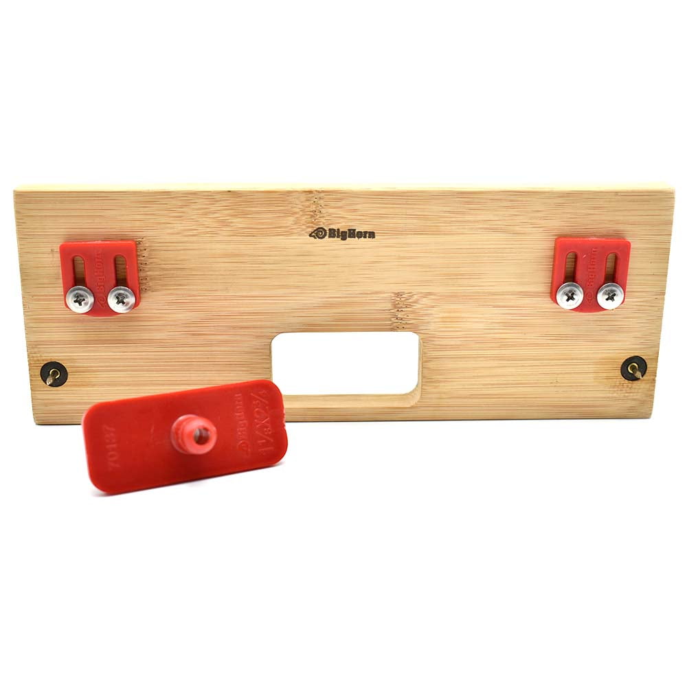 Big Horn 70133 'B' Latch Template - Finish Size 1-1/8-Inch x 2-1/4-Inch ...