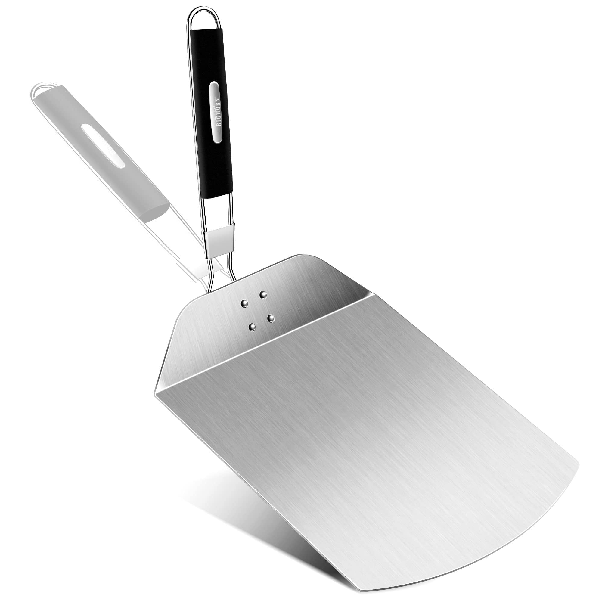 Big Horn Outdoor Foldable Pizza Peel with rubber handle - Walmart.com