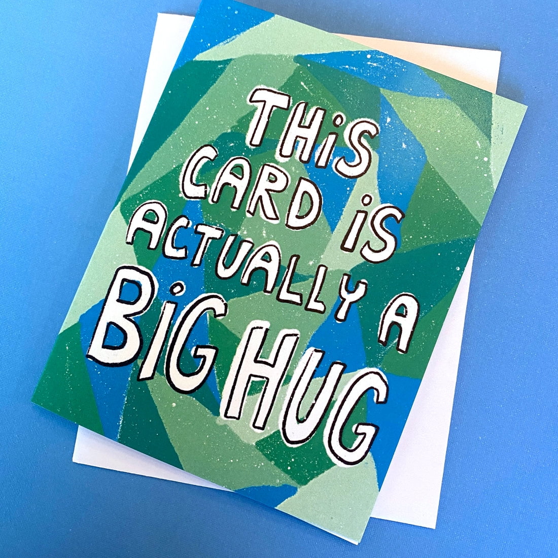 Big Hug Greeting Card – "This Card is Actually a Big Hug" Design ...