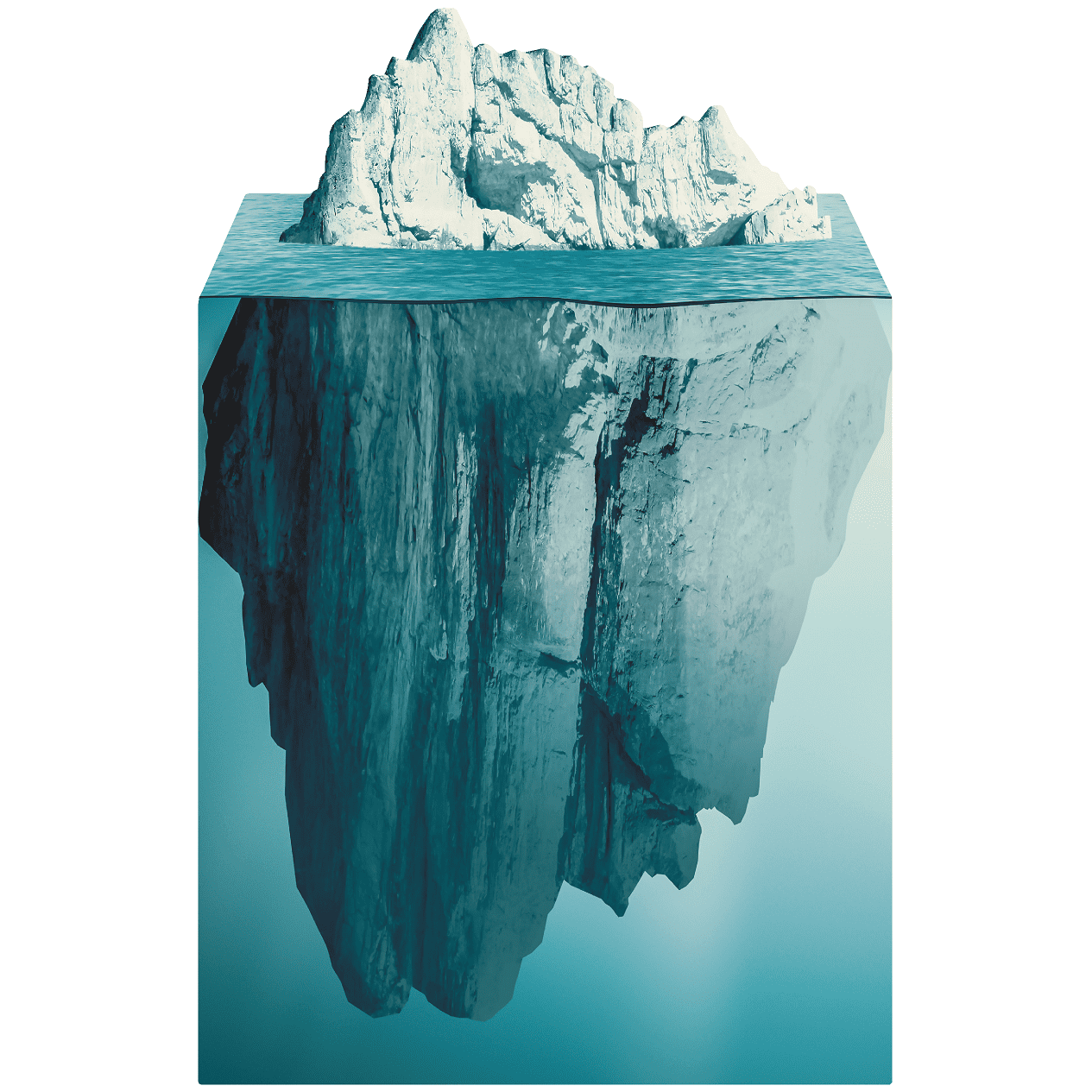 Big Iceberg in Arctic Ocean Cardboard Cutout Standee Standup - Walmart.com