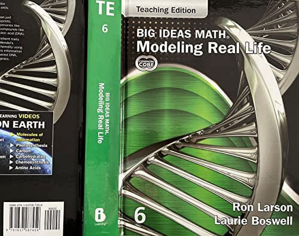 Pre-Owned Big Ideas Math, Modeling Real Life, Grade 6, Teaching Edition ...