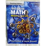 Pre-Owned Big Ideas Math: Modeling Real Life - Grade 8 Teaching Edition ...