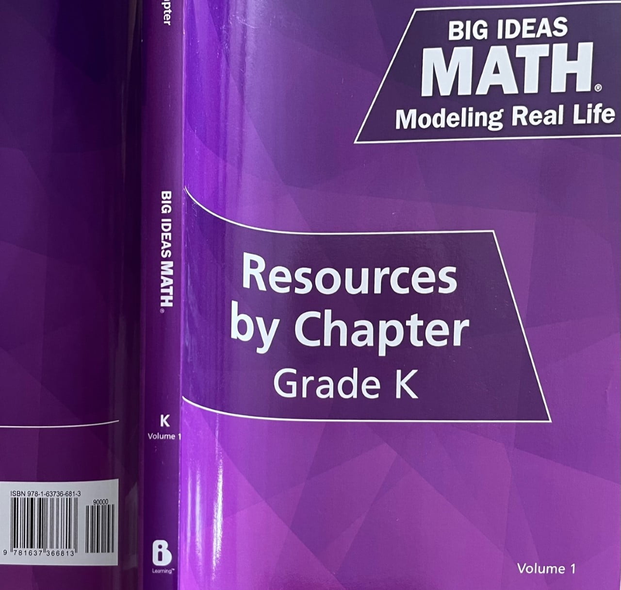 Big Ideas Math, Modeling Real Life, Grade K Volume 1, Resources by ...