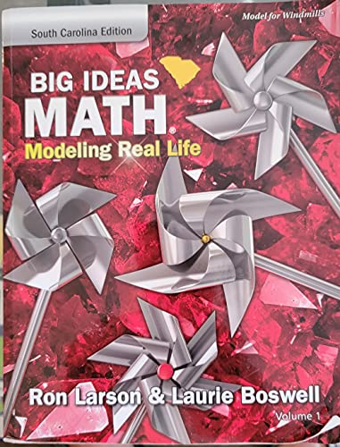 Pre-Owned Big Ideas Math Modeling Real Life grade 1 volume 1 ...