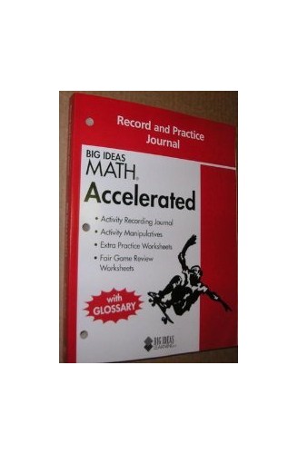 Pre-Owned Big Ideas Math: Record & Practice Journal Accelerated Grade 7 ...