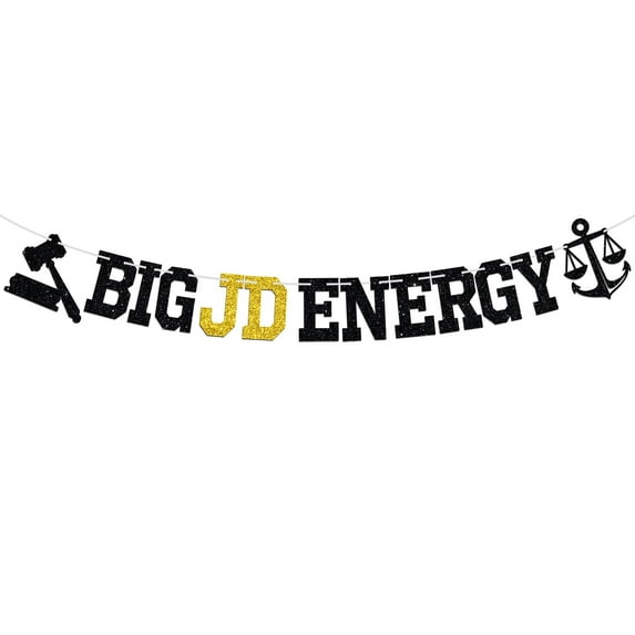 Big JD Energy Banner, Congrats Lawyer, Born to Argue, Passed the Bar ...