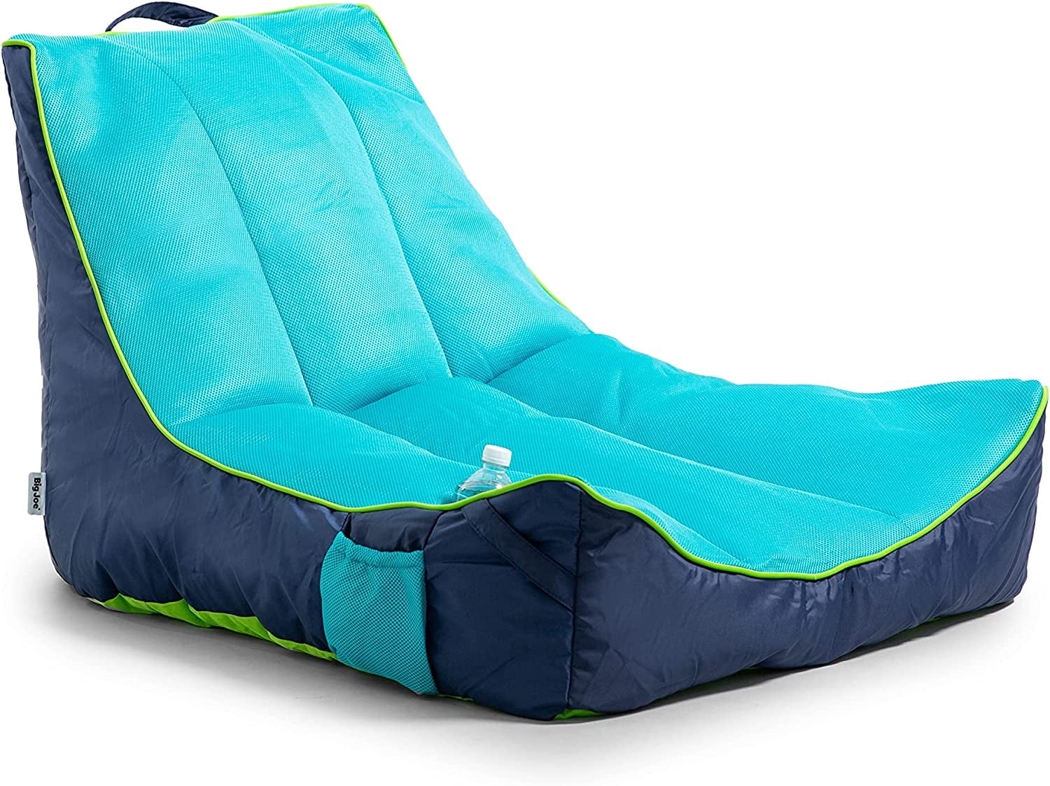 Big Joe Captain's Float No Inflation Needed Pool Lounger, Double Sided Mesh, Quick Draining ...