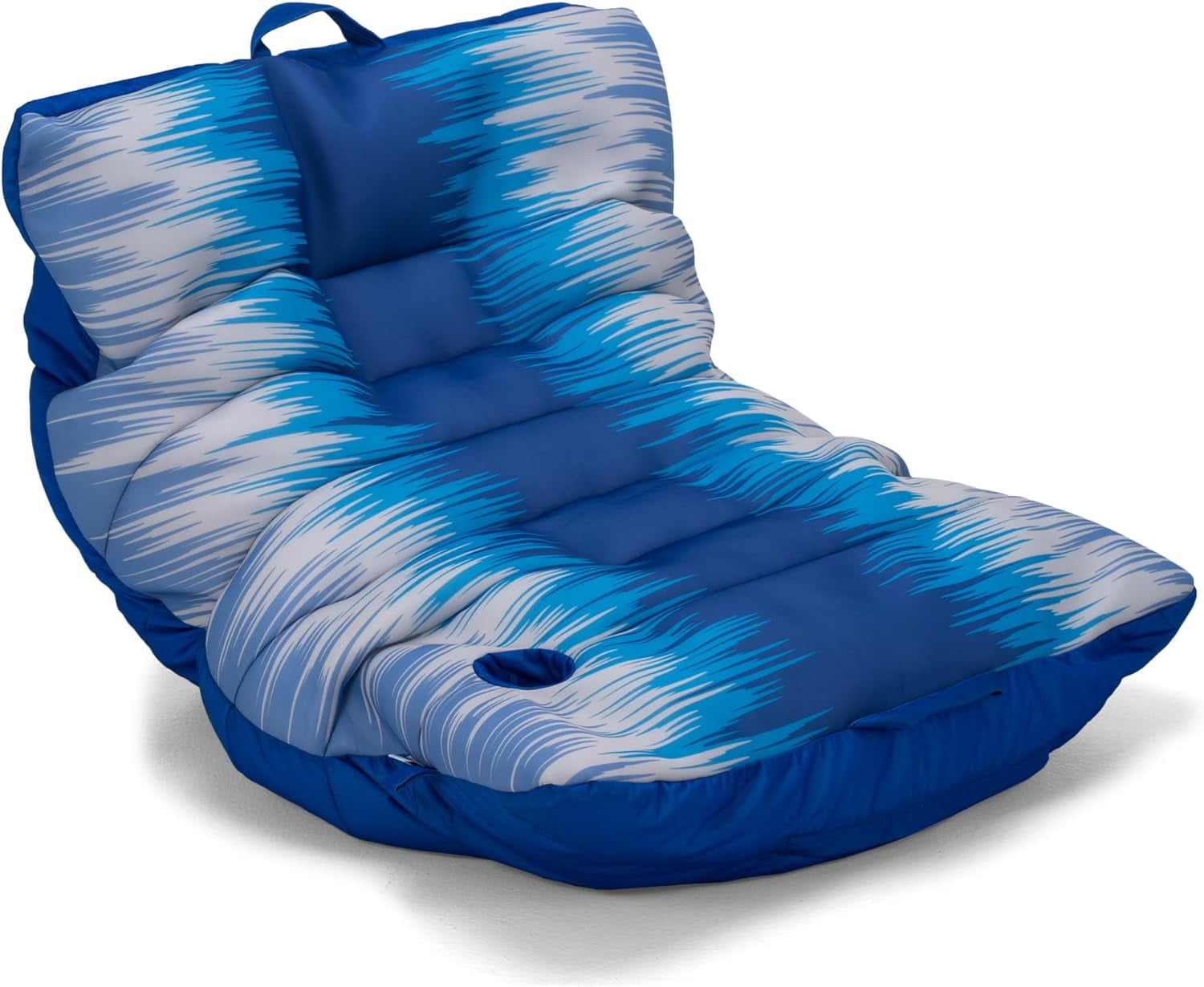 Big Joe Captain's Float No Inflation Needed Pool Lounger, Double Sided Mesh, Quick Draining ...