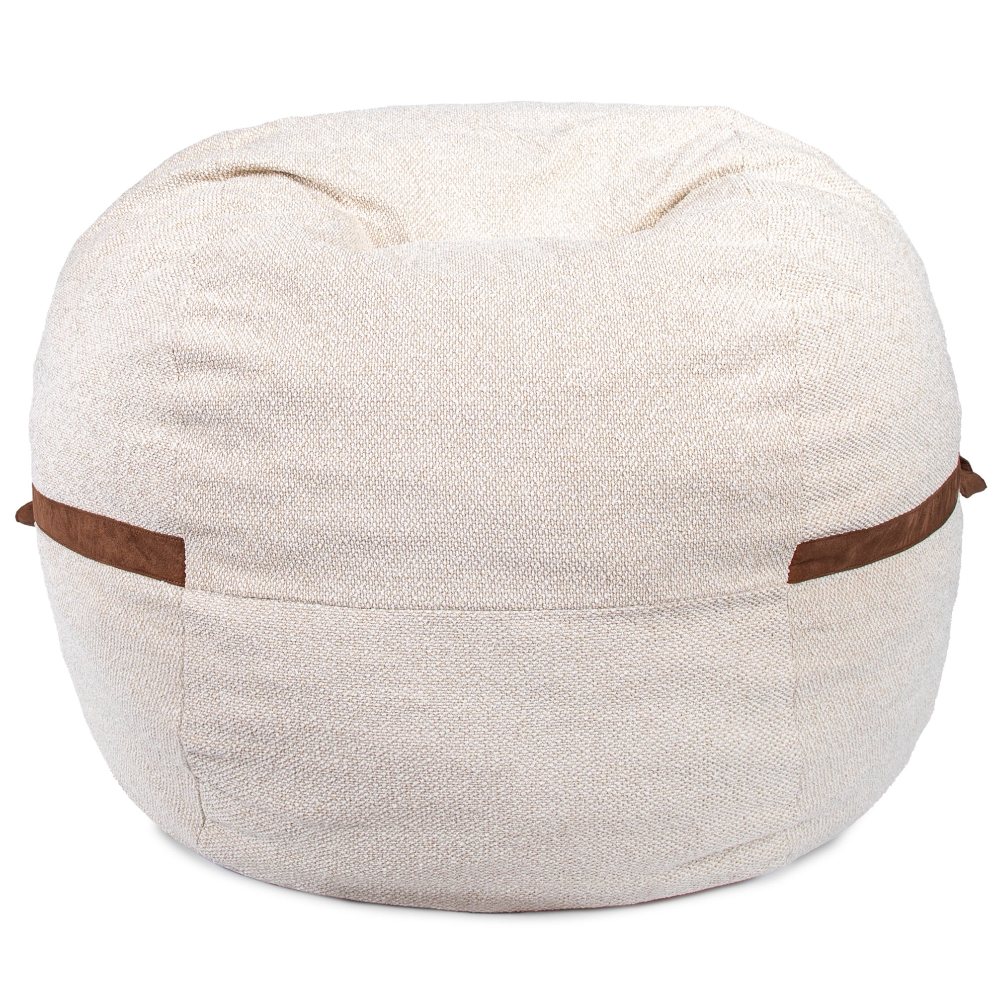 Big Joe Fuf 5Ft Oversized Foam Bean Bag Chair for Kids, Teens, Adults ...