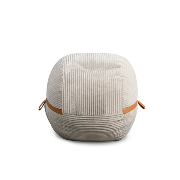 Big Joe Fuf Medium Foam Filled Bean Bag Chair with Removable Cover ...