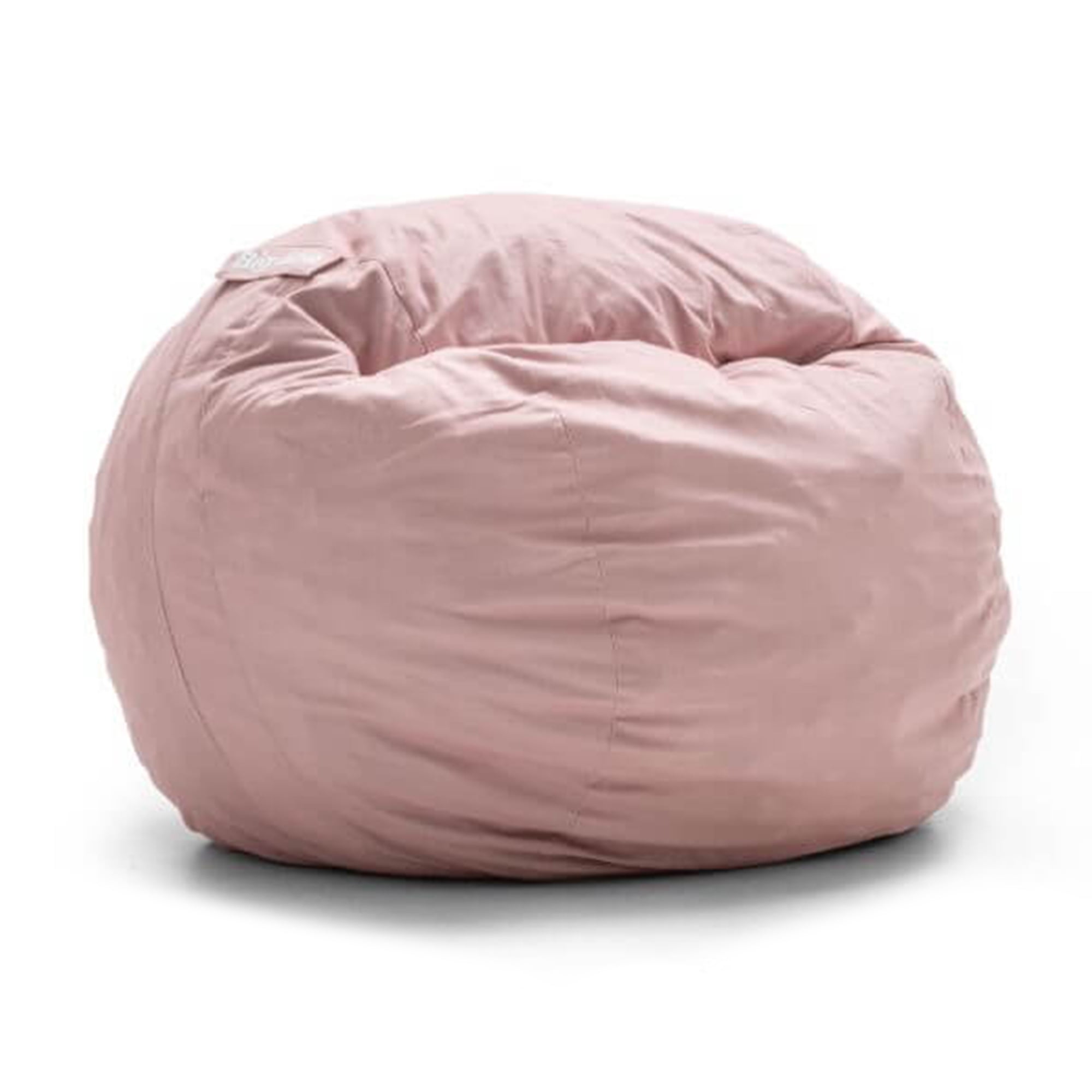 Big Joe Fuf Medium Shredded Foam Beanbag Chair with Removable Cover ...