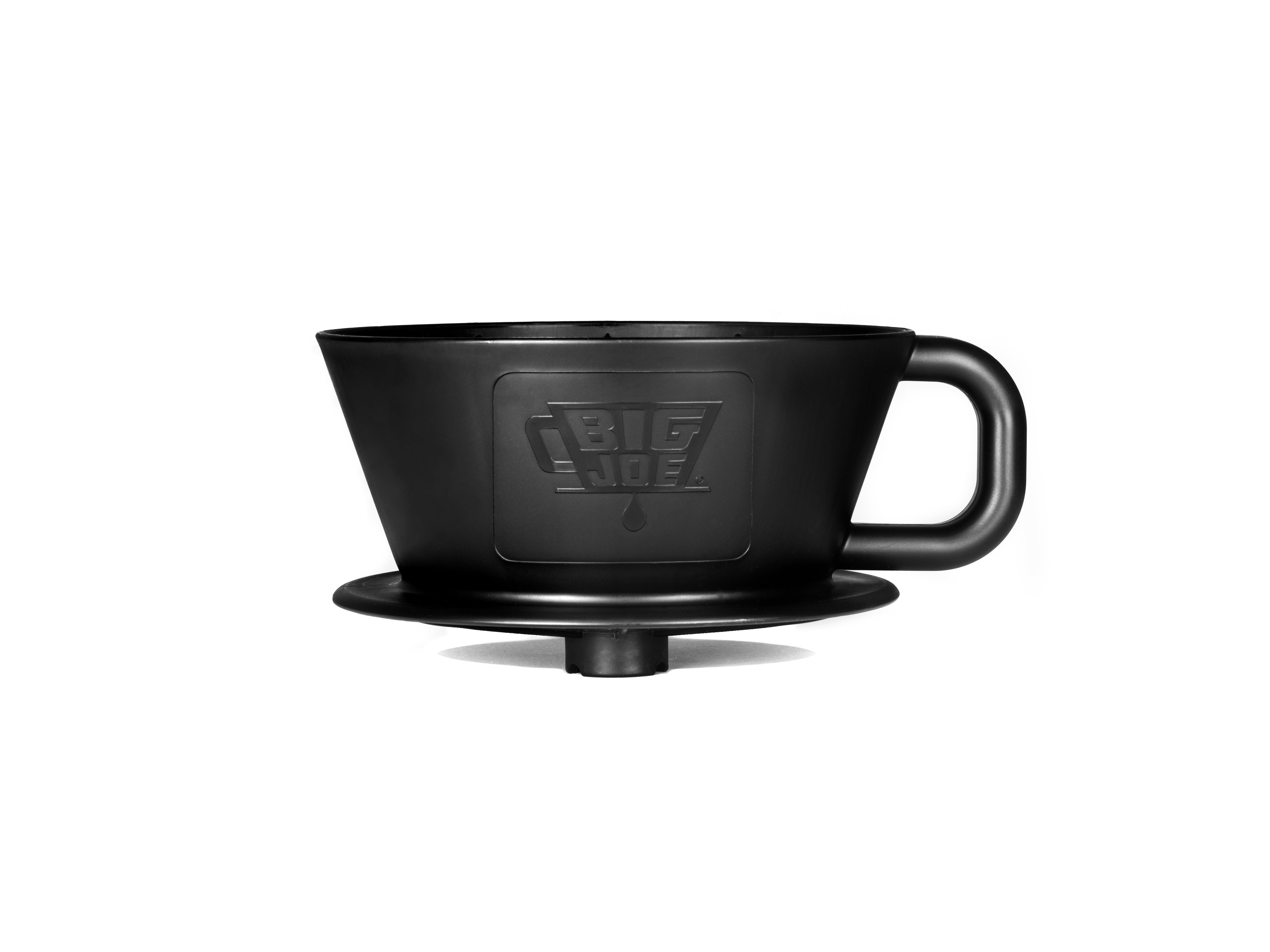 Big Joe Large Pour Over Coffee Maker w/ 50 Filters, Flat Bottom Basket ...