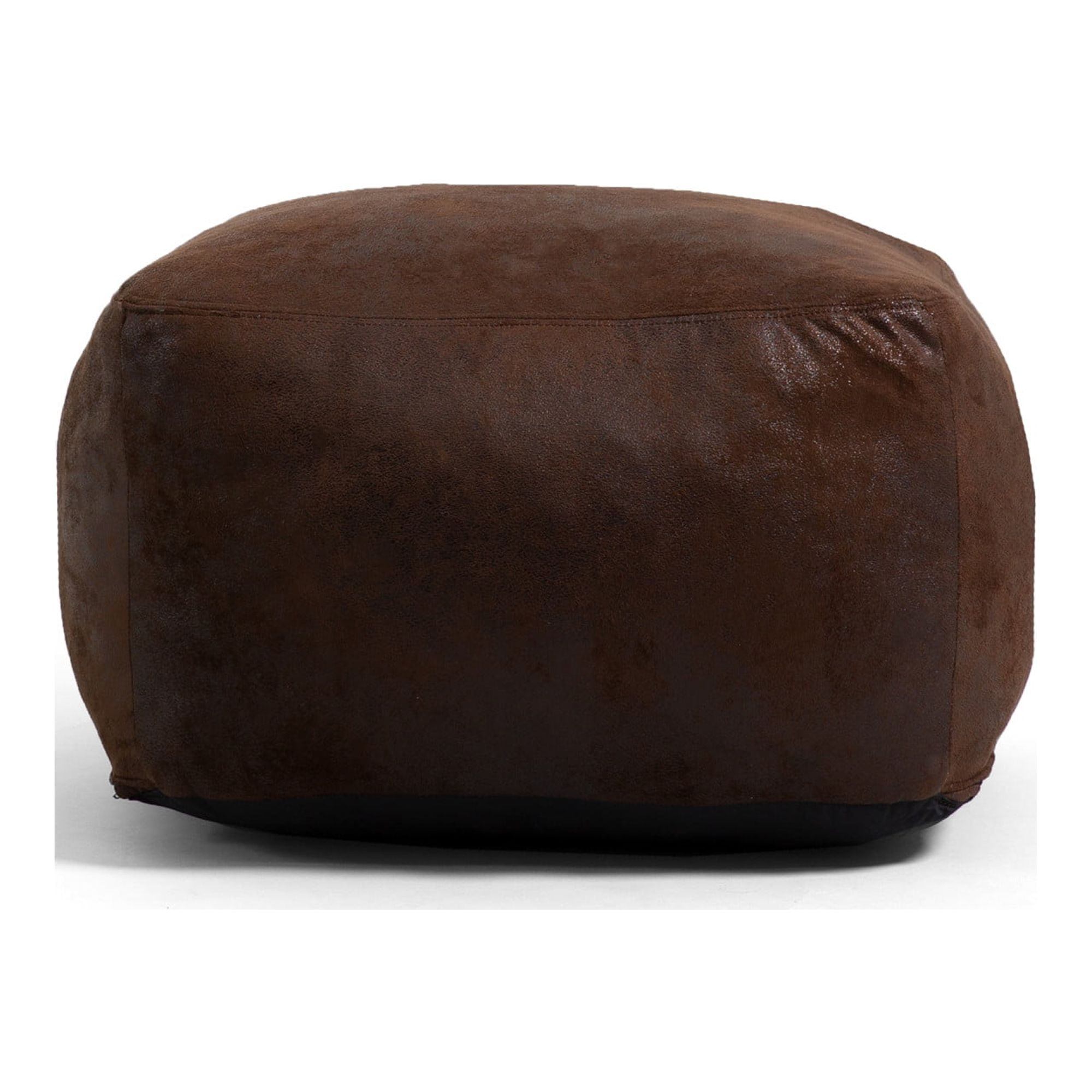 Big Joe Nestle Ottoman - Vegan Leather Chair Ottoman - Walmart.com