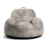 Big Joe Nestle Bean Bag Chair - Vegan Leather - Walmart.com